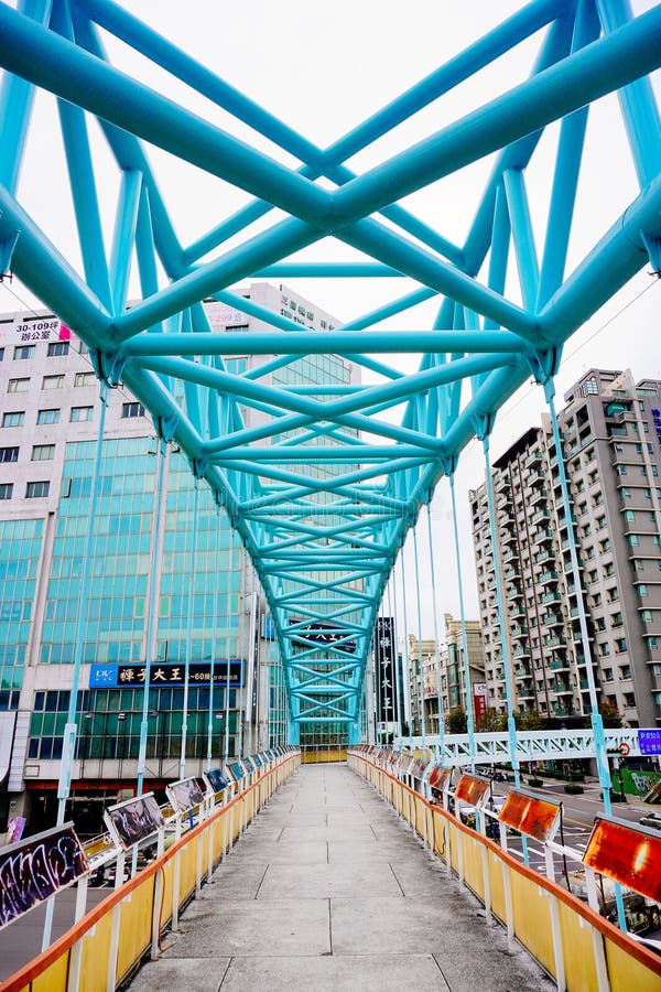 The Landscape of Taichung City Editorial Photo - Image of architecture ...