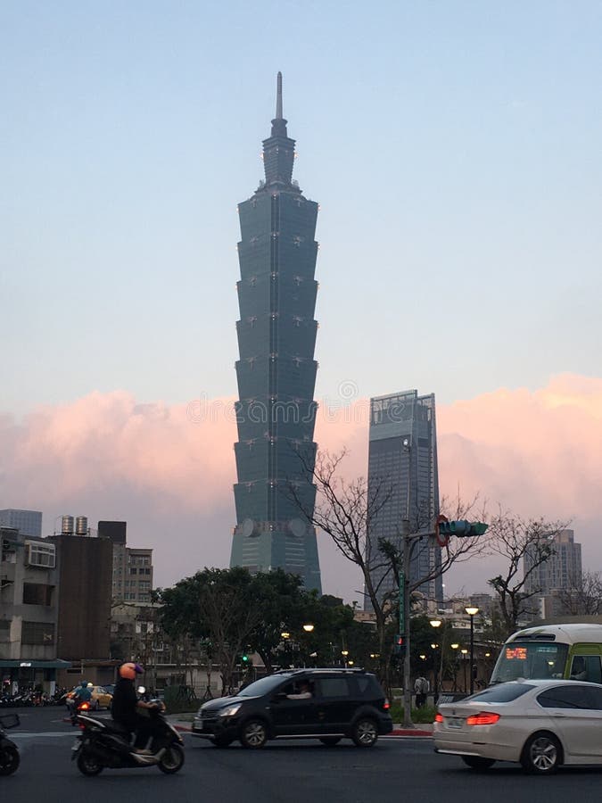 Landscape stock photo. Image of landscape, tower, taipei - 261781972