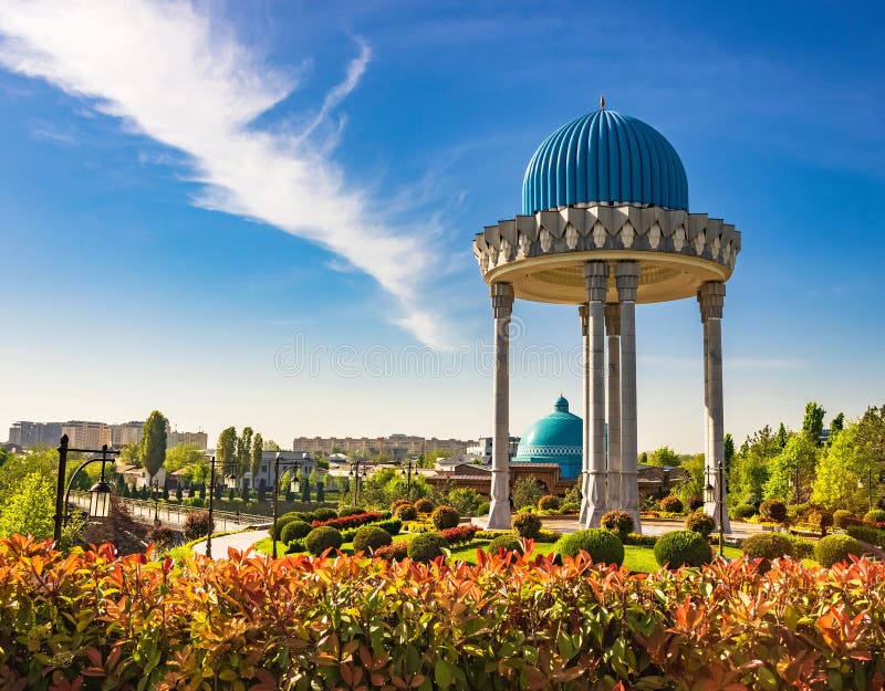 Landscape of Tashkent. Architecture of the Capital of Uzbekistan Stock ...