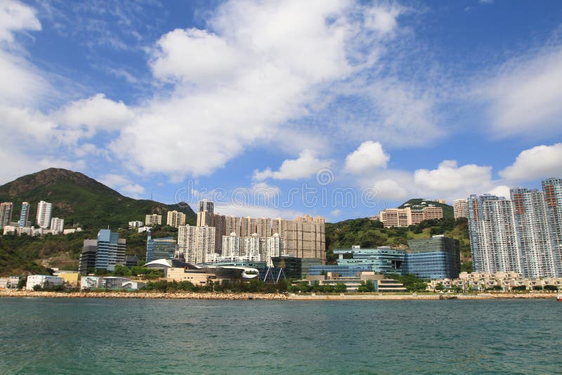The Landscape of Telegraph Bay, Hong Kong 10 May 2011 Editorial Photo ...