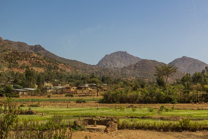 Landscape of Tigray Region, Ethiop Stock Image - Image of grass, travel ...