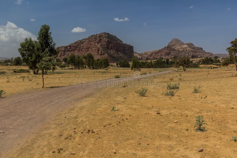 Landscape of Tigray Region, Ethiop Stock Photo - Image of wukro ...
