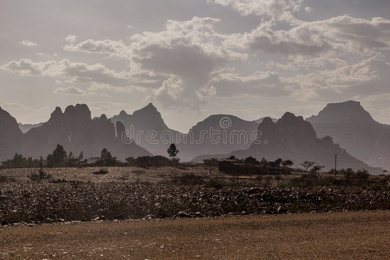 Landscape of Tigray Region, Ethiop Stock Image - Image of travel, wild ...