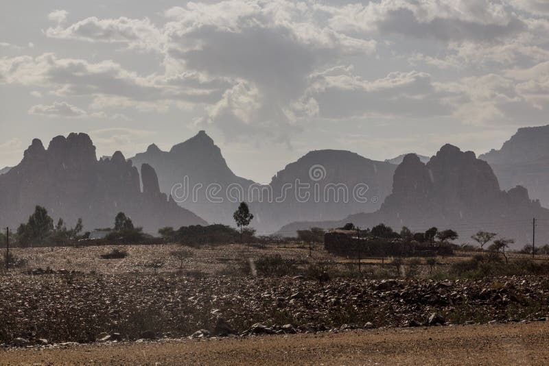 Landscape of Tigray Region, Ethiop Stock Photo - Image of adventure ...