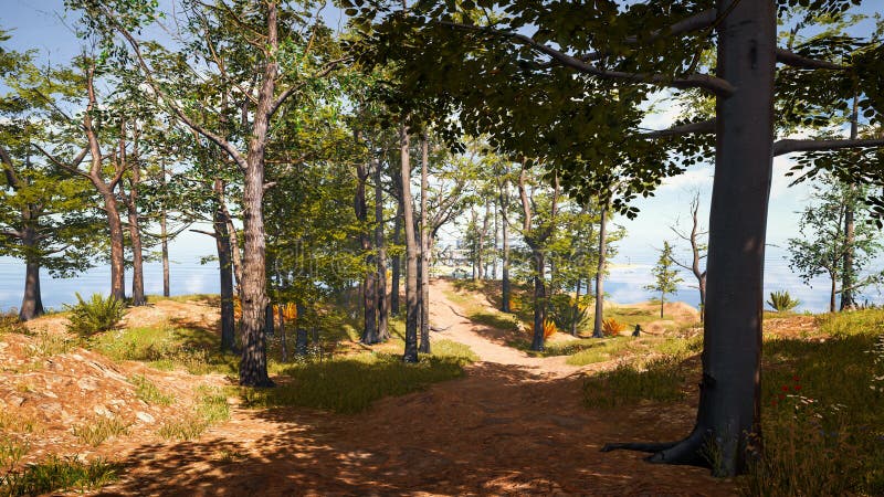 Landscape To Illustrate Sustainable Development Goals, and Ecosystem ...