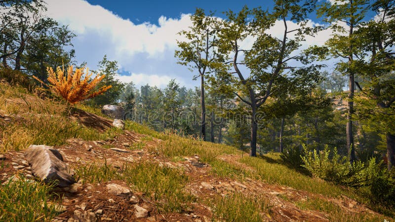 Landscape To Illustrate Sustainable Development Goals, and Ecosystem ...