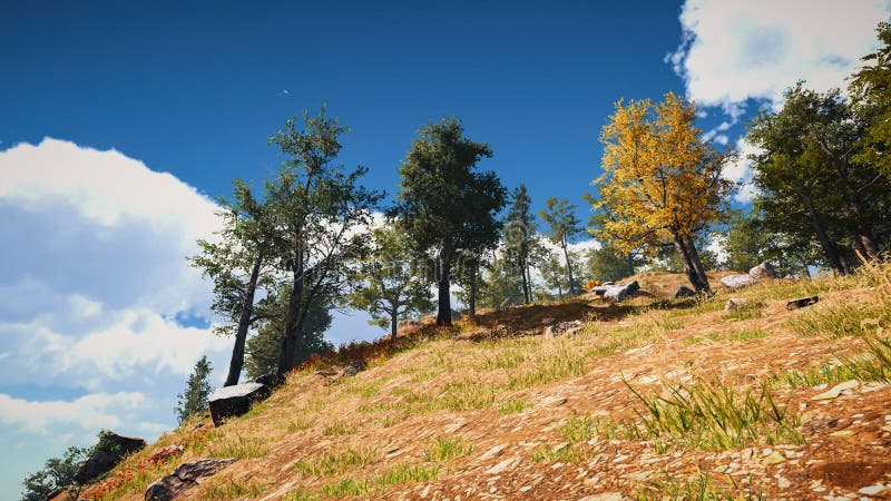 Landscape To Illustrate Sustainable Development Goals, and Ecosystem ...