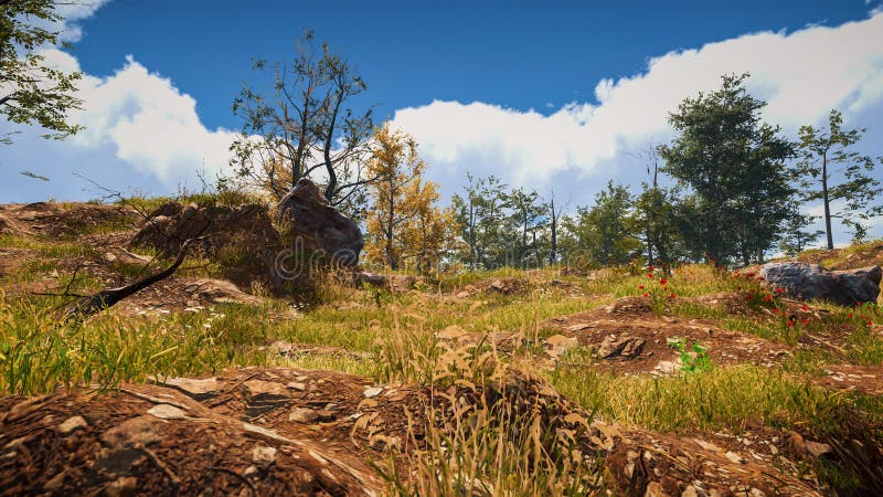 Landscape To Illustrate Sustainable Development Goals, and Ecosystem ...