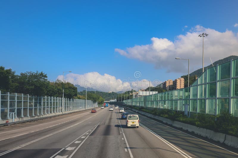 A Landscape of Tolo Highway, Hong Kong May 4 2023 Editorial Image ...