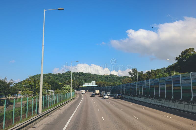 A Landscape of Tolo Highway, Hong Kong May 4 2023 Editorial Stock Image ...