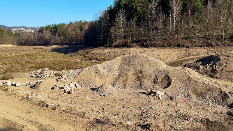 Landscape Transformation the Process of Aggregate and Earthworks on ...