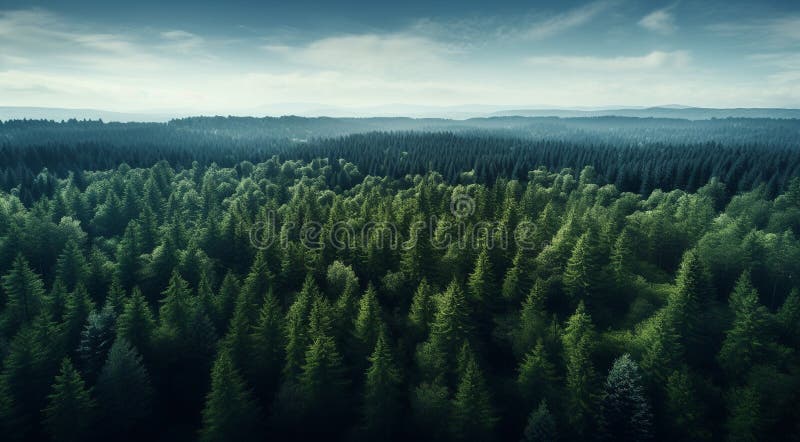 Landscape with Trees, Forest View, Tropical Forest View Stock ...