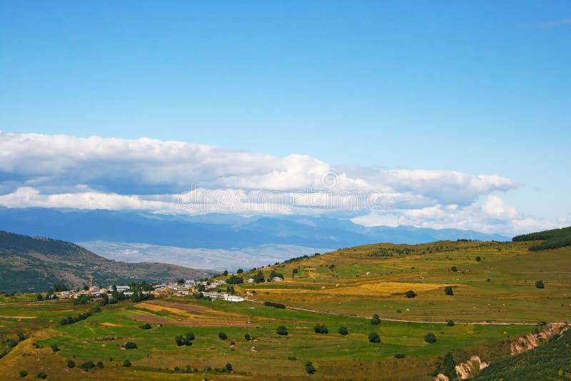 Landscape in Turkey stock image. Image of clouds, forest - 28197533