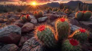 The Landscape of Untameable Nature Background AI Generative Stock ...