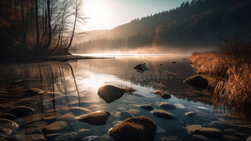 The Landscape of Untameable Nature of Mountains and River Forest ...