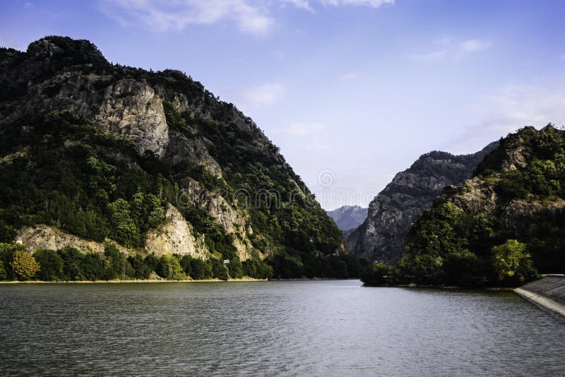 Olt river valley stock photo. Image of gorge, valley - 116744928