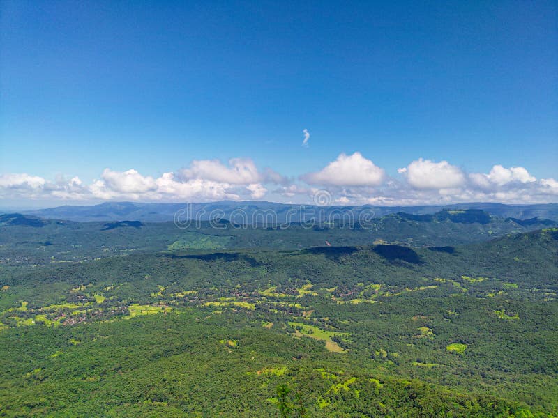Landscape View from Amboli Ghat Goa Stock Image - Image of amboli, view ...