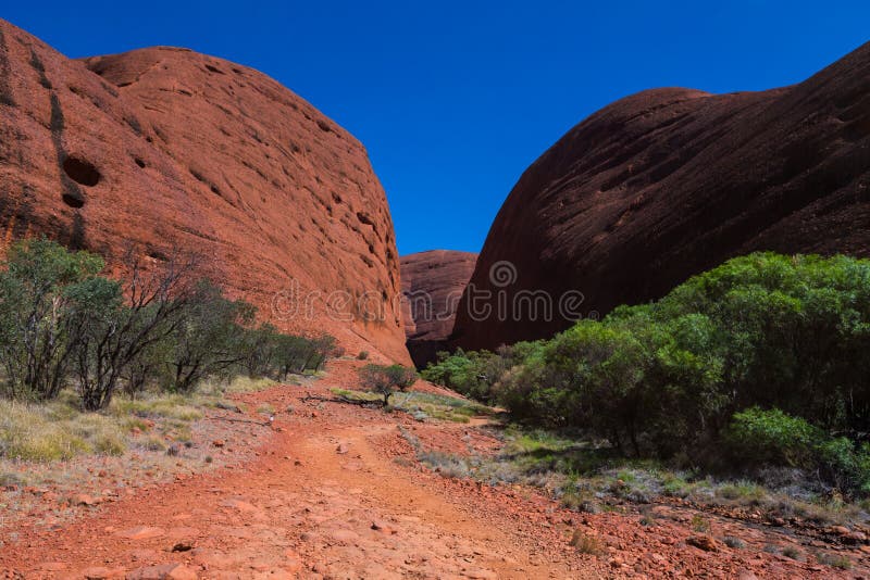 Landscape View, Australia Outback Stock Photo - Image of grass ...