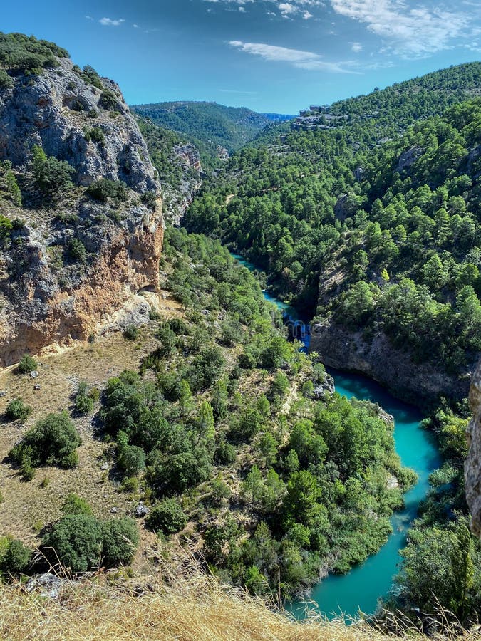 Landscape View in Cuenca stock photo. Image of blue - 217404548