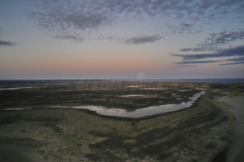 Landscape View of Field in Denmark Stock Photo - Image of blue, denmark ...