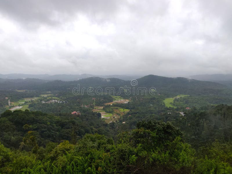 Coorg Hills with Rocks and Greenary Stock Image - Image of mountains ...