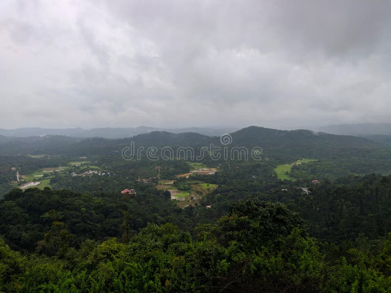 Coorg Hills with Rocks and Greenary Stock Image - Image of mountains ...
