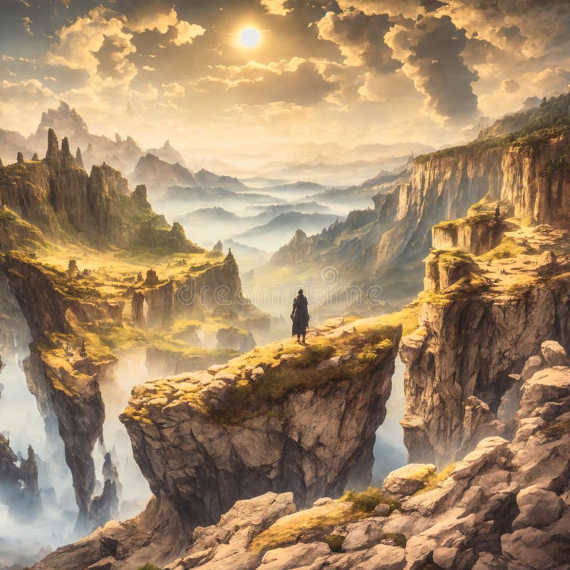 Landscape of the Mountains. Generated by AI. Stock Illustration ... Landscape of the Mountains. Generated by AI. Stock Illustration ...