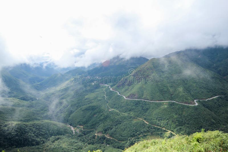 Landscape View from the Tram Ton Pass, Sapa District, Lao Cai Province ... Landscape View from the Tram Ton Pass, Sapa District, Lao Cai Province ...
