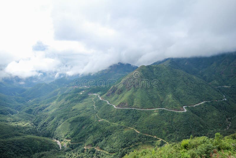 Landscape View from the Tram Ton Pass, Sapa District, Lao Cai Province ... Landscape View from the Tram Ton Pass, Sapa District, Lao Cai Province ...
