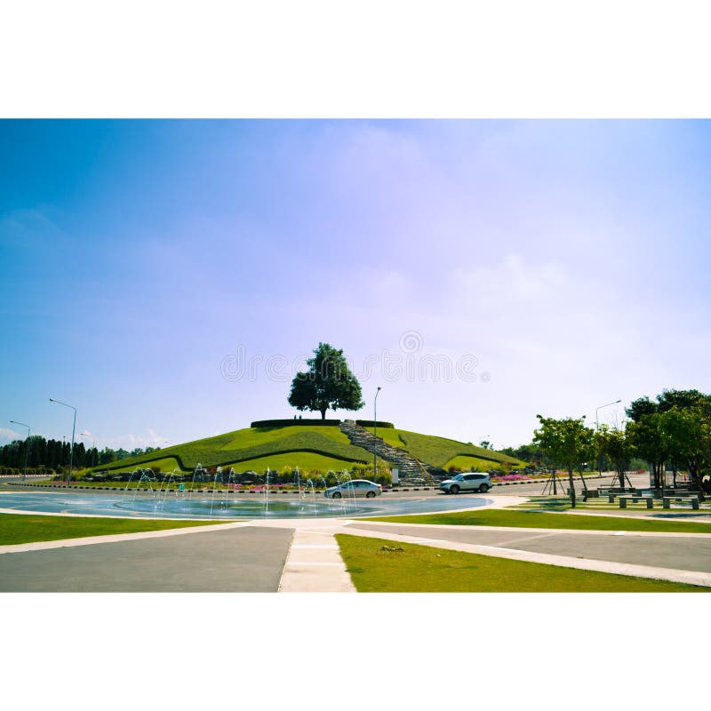 Viewpoint in park stock image. Image of viewpoint, public - 164796543