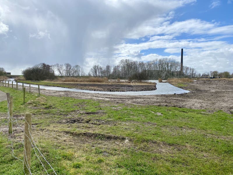 Landscape and Water Development. Stock Image - Image of infrastructure ...