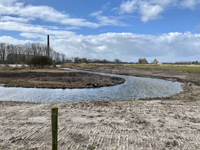 Landscape and Water Development. Stock Image - Image of industry, fund ...