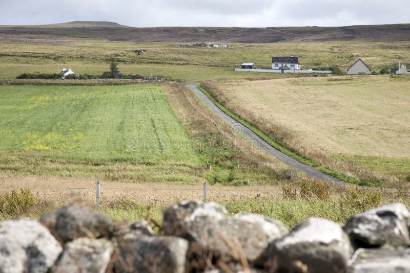 Landscape, Waternish, Isle of Skye Stock Photo - Image of isle ...