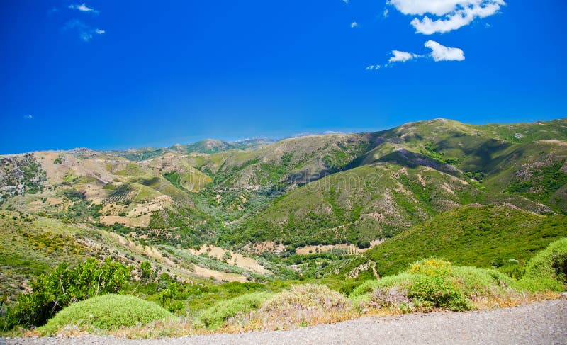 Landscape of the West Crete Stock Image - Image of rural, country: 40606107