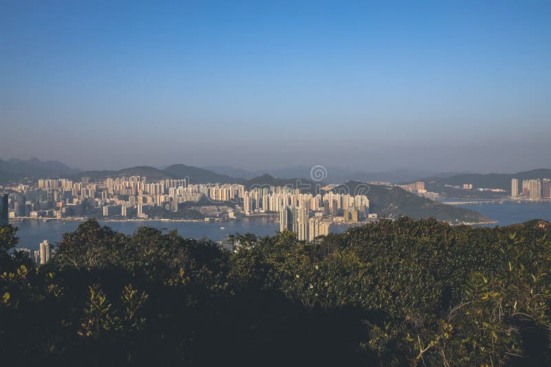A Landscape of Wilson Trail, Hong Kong Editorial Image - Image of ...