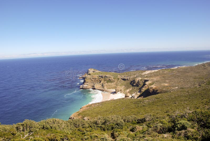 Landscapes of the Cape Point Stock Image - Image of atlantic ...