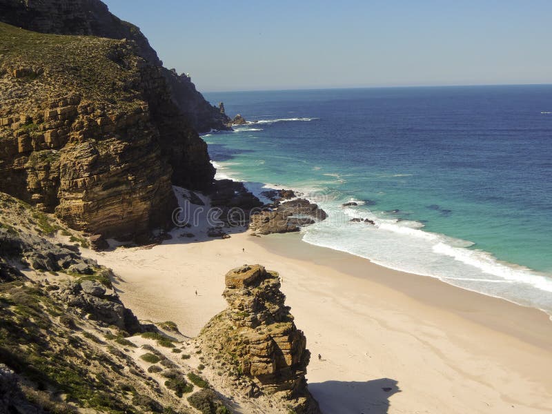 Landscapes of the Cape Point Stock Image - Image of mountain, ocean ...