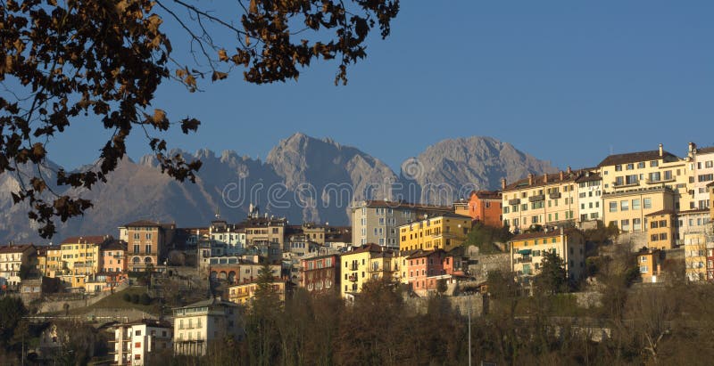 Landscapes of the City of Belluno Stock Photo - Image of cadore, cinque ...