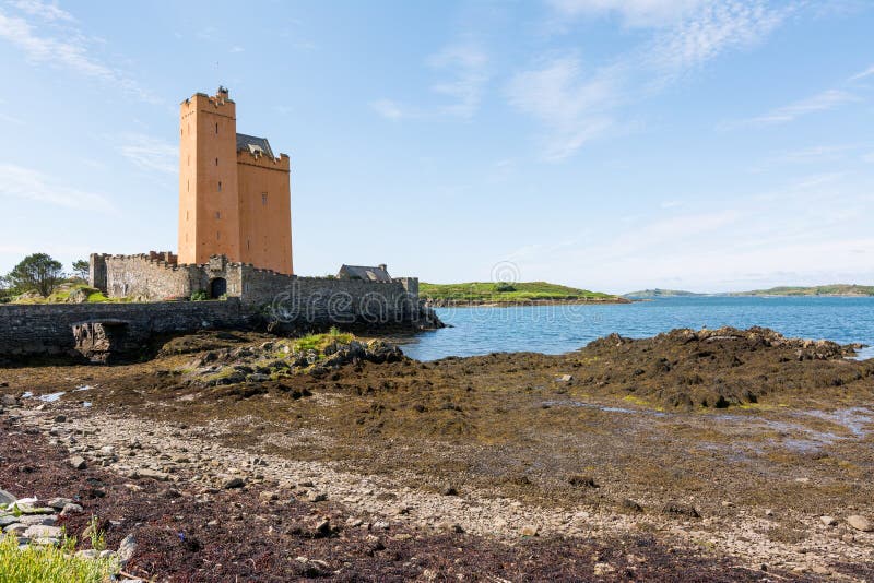 Landscapes of Ireland. Kilcoe Castle Stock Photo - Image of kilcoe ...