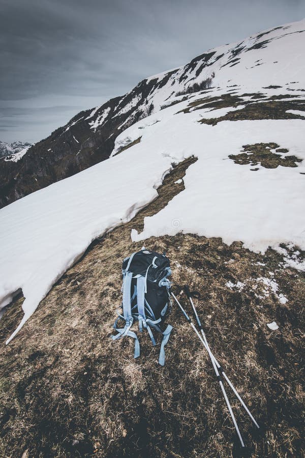 Landscapes and Outdoor Activity Winter Mood - Desaturated Style Image ...