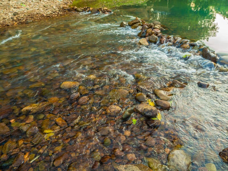 Small Streams Forming a River Stock Image - Image of brook, cooperation ...