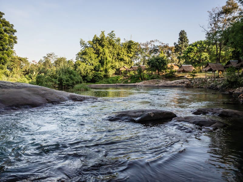 Small Streams Forming a River Stock Image - Image of brook, cooperation ...