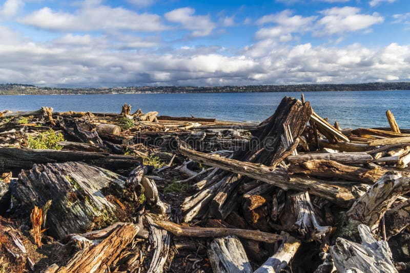 Landscapes of Vashon Island in Autumn. Stock Image - Image of beauty ...