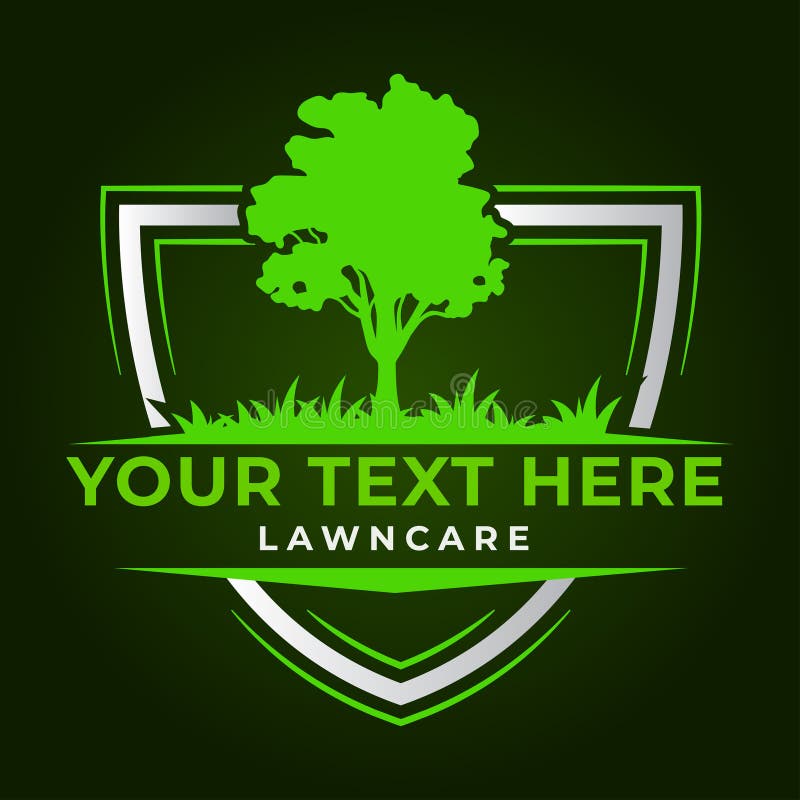 Landscaping Maintenance Logo Design Template Stock Vector ...