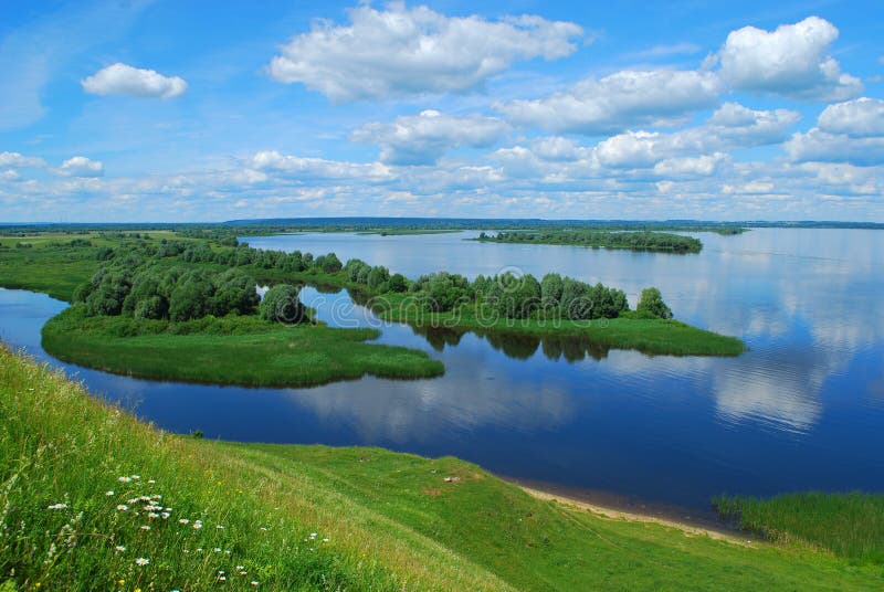 Fluss Don in Russland stockbild. Bild von temperatur - 68789499
