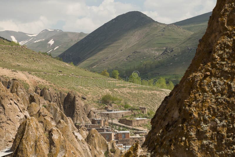 Landschaft, Kendovan, Der Iran Stockbild - Bild von iran, stein: 55330449