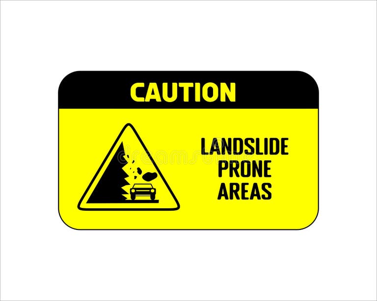 Landslide Prone Area Stock Illustrations – 31 Landslide Prone Area ...