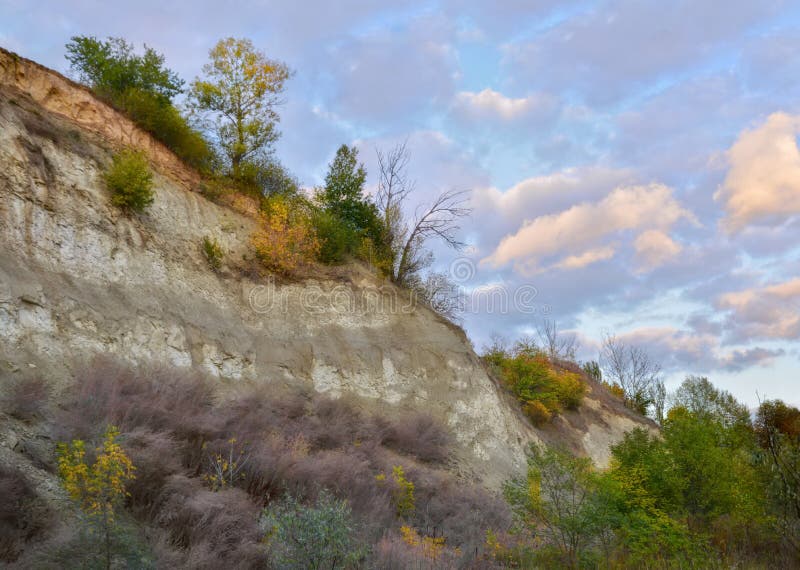 Mass Wasting because of Soft Soil Stock Photo - Image of infertile ...