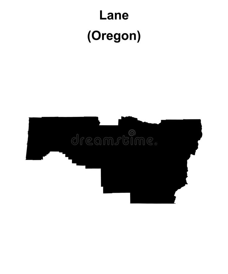 Lane outline map stock vector. Illustration of lane - 361753958