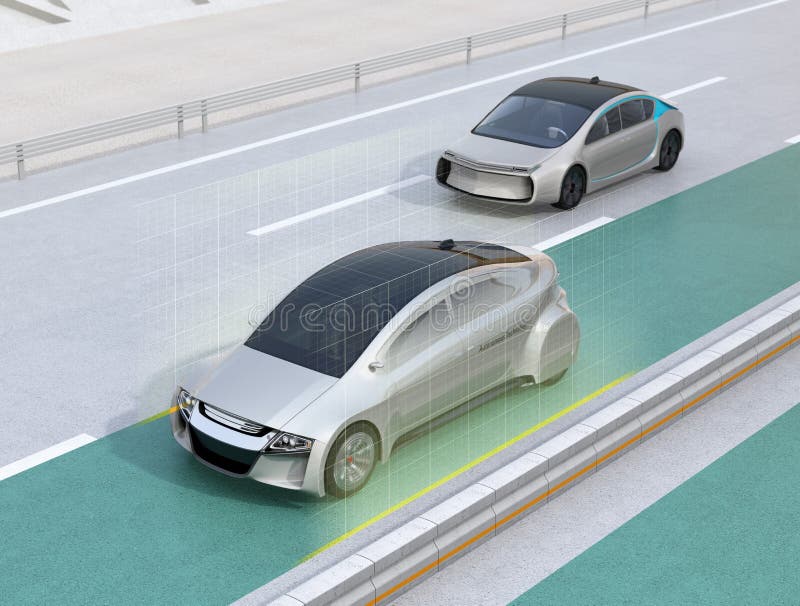 Lane Keeping Assist Function Concept for Autonomous Vehicle Stock ...